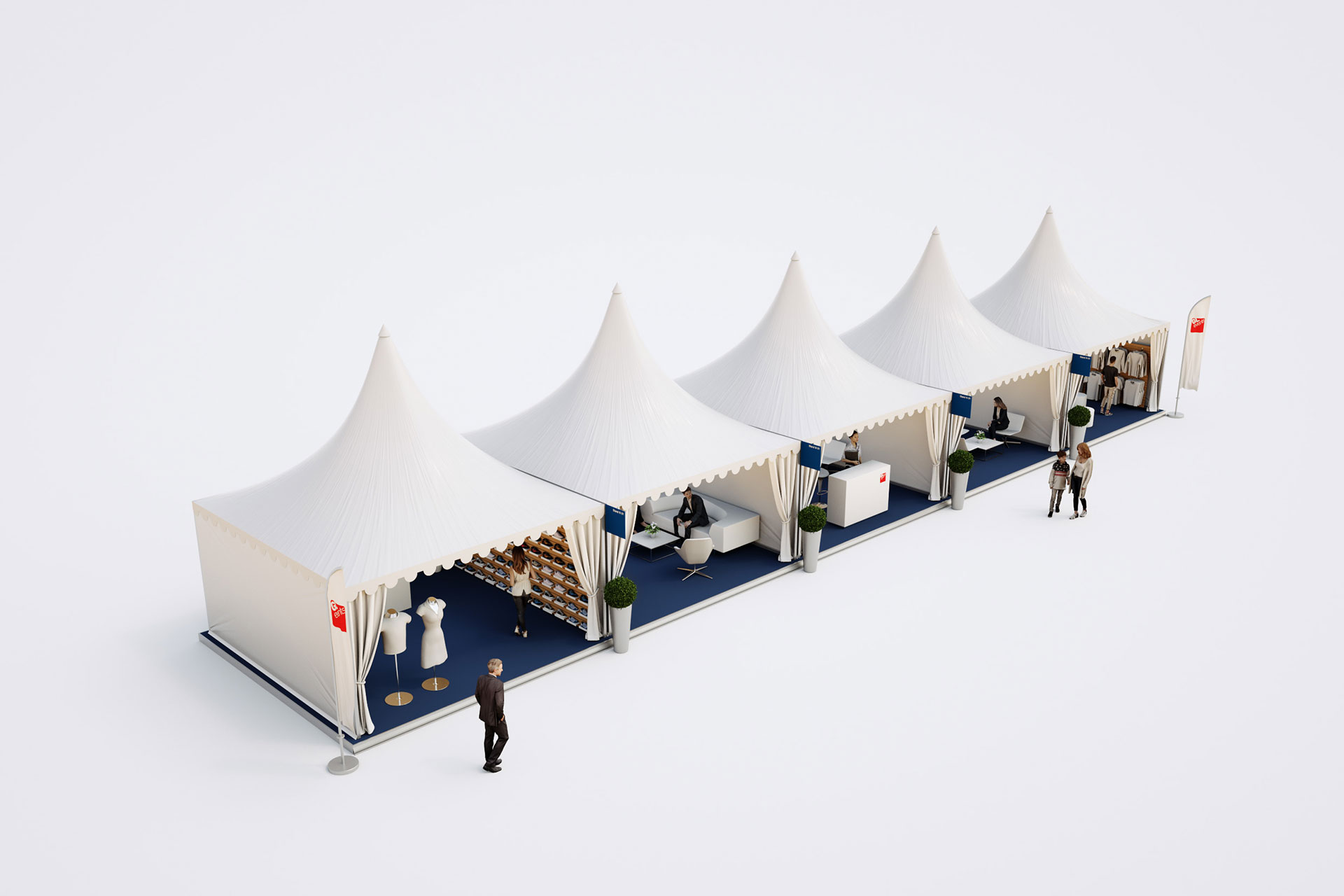 Garden 3x3m H.2,5m avec plancher | Structures et Tribunes